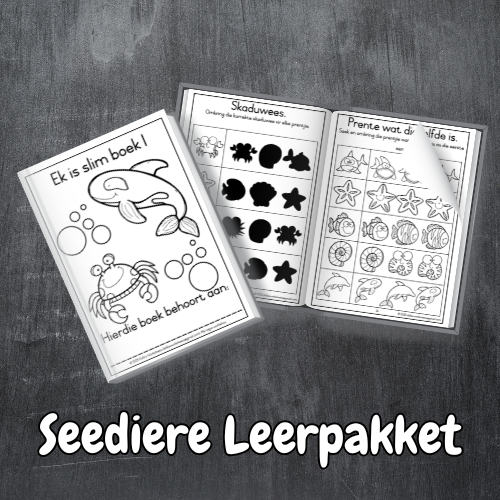 Seediere Leerpakket (147 bladsye!)