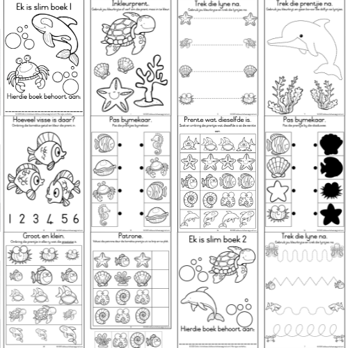 Seediere Leerpakket (147 bladsye!)